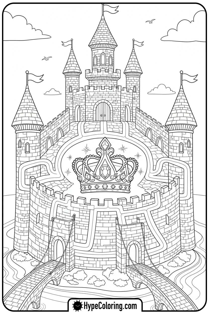 20 Free Printable Maze Coloring Pages for Kids